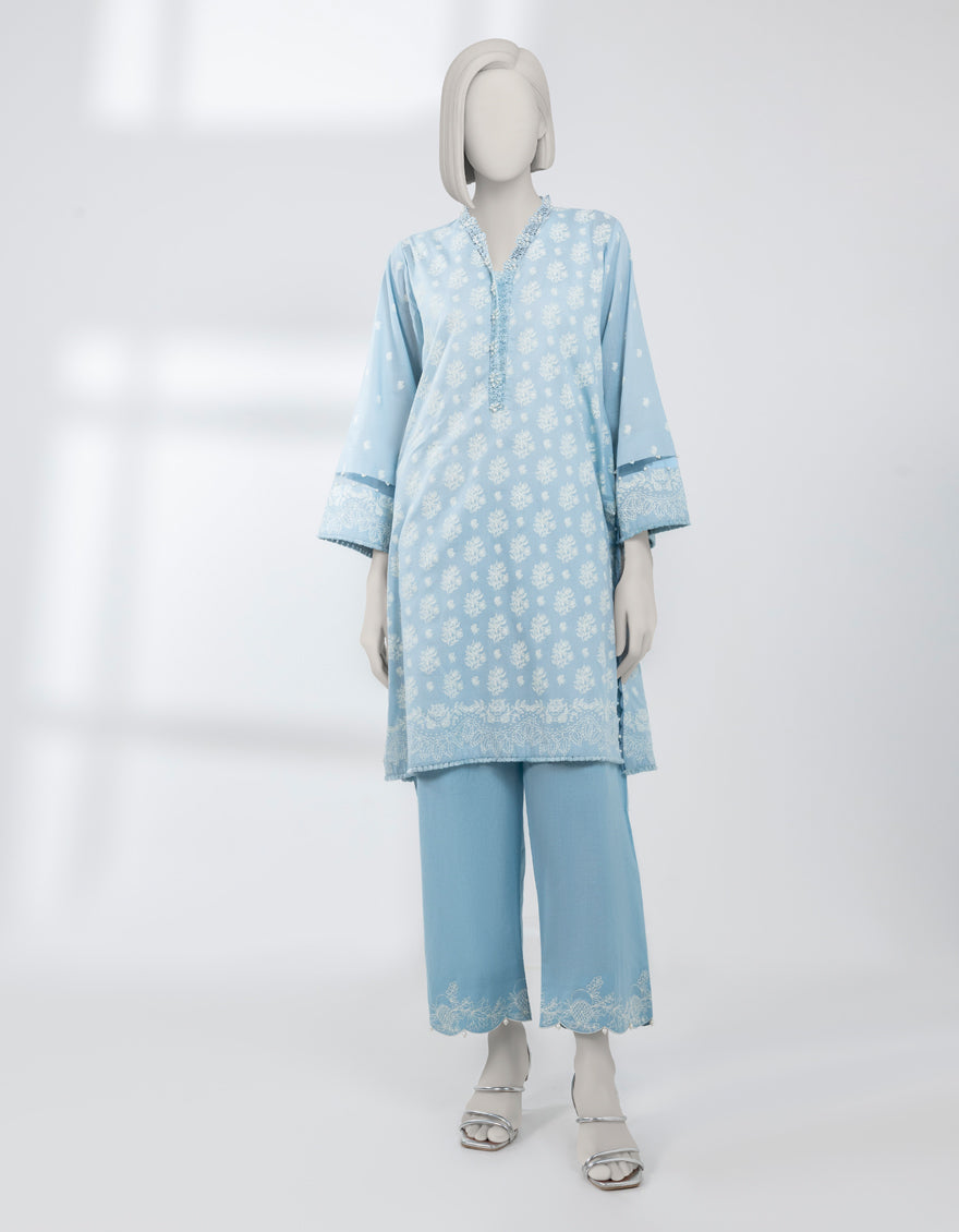 BLUE LAWN 2PC UNSTITCHED | JLAWN-S-JST-25-2161 CHAPPAI-U-1 – J. Bangladesh